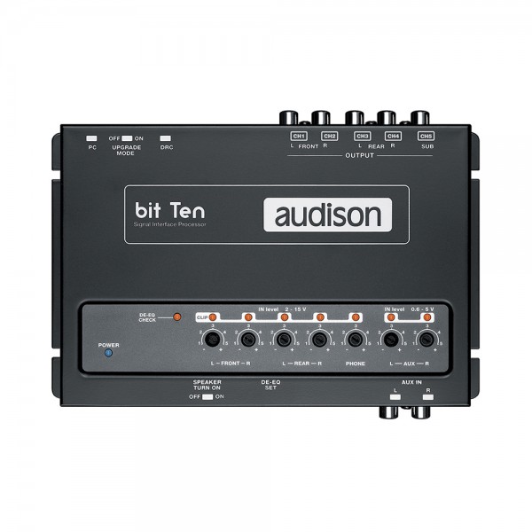 Processador de Audio para Auto Rádio de Origem AUDISON BIT TEN | Bassound
